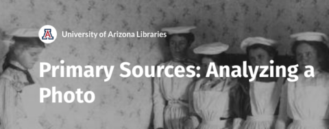 Primary sources: analyzing a photo – UA Teaching Tools Hub